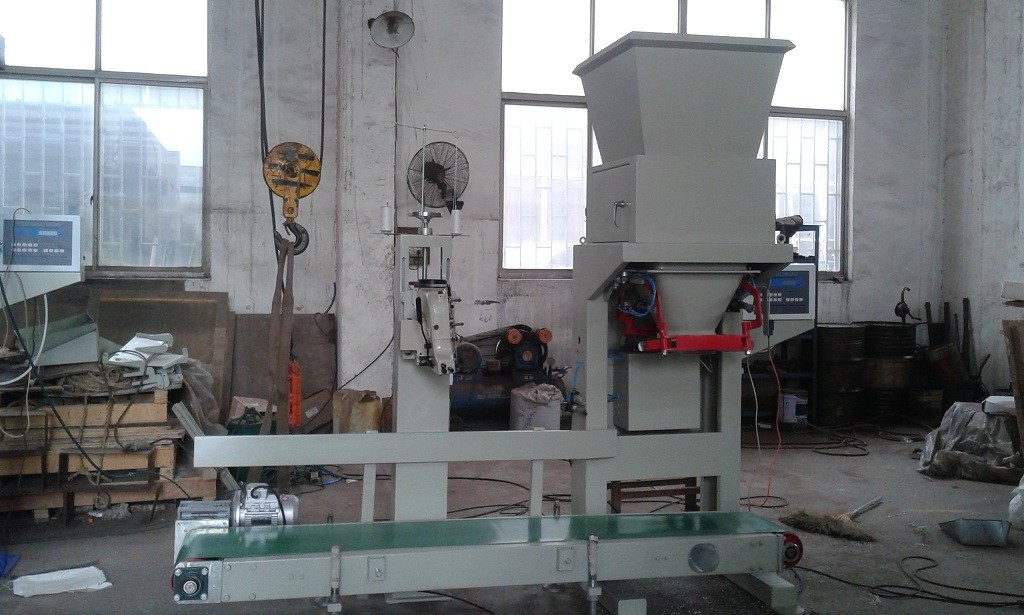 Pneumatic Plastic PVC Granular Packing Machine , PE Granular Bagging ...