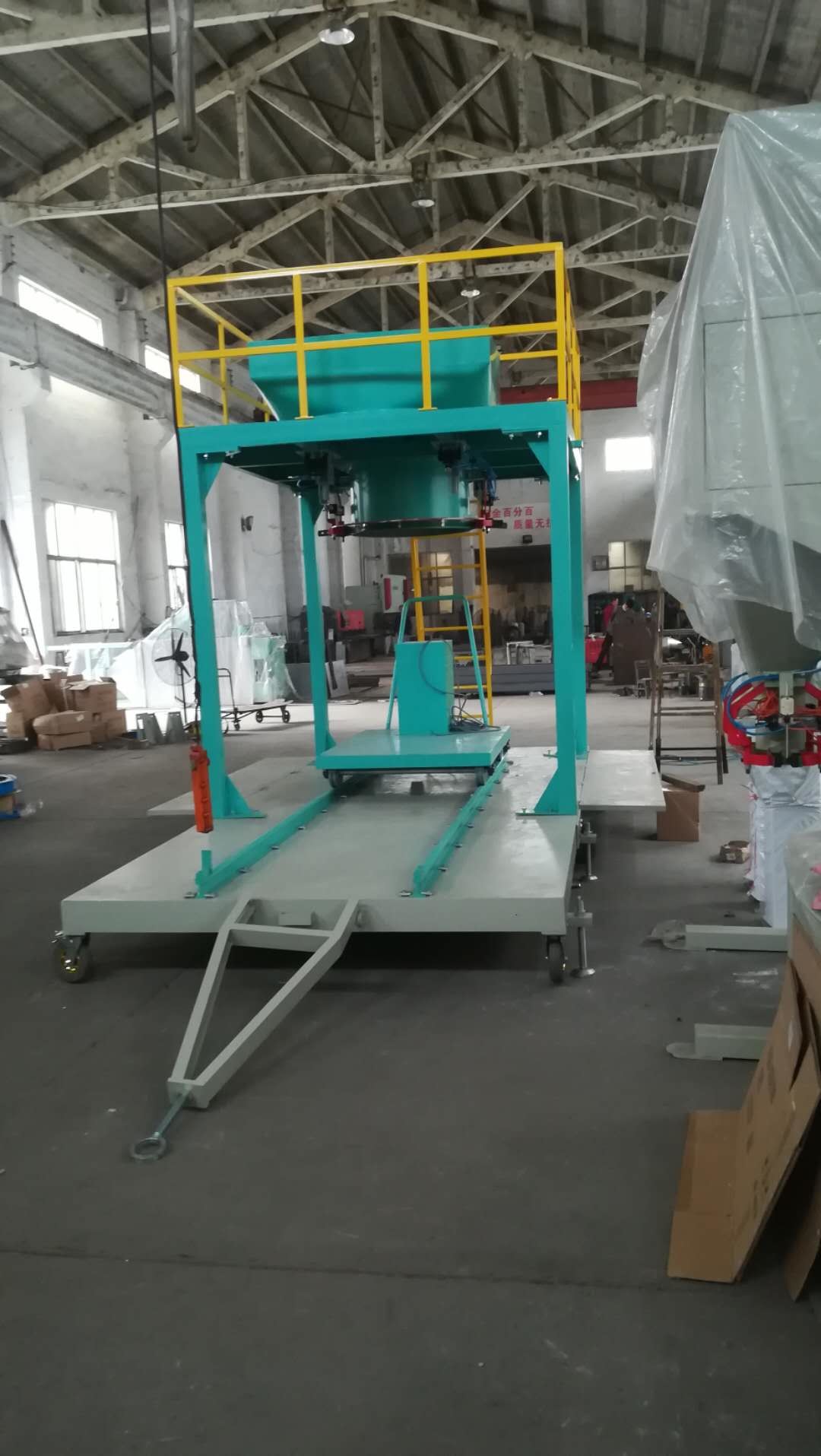 Fly Ash Jumbo FIBC Automatic Bag Filling Machine CE Approval 380v ...