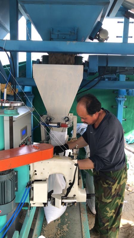 Gravel Bag Filling Machine , Sand Packing Machine Low Power Consumption